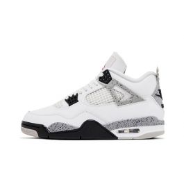 Selling High quality Fake Air Jordan 4 “White Cement” 2025